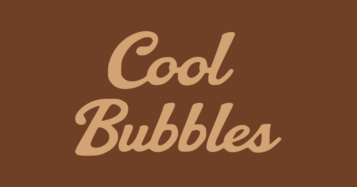 Cool Bubbles — Official Website